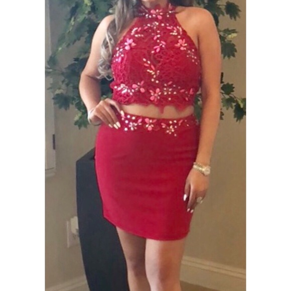 Dresses | 2 Piece Red Set | Poshmark